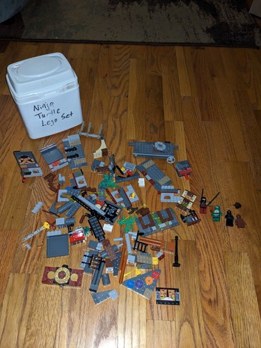 LEGO 79103 TMNT Turtle Lair Attack 95% Complete | eBay