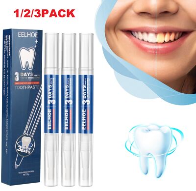 Teeth Whitening Gel Pen Extra Strong White Hygiene Tooth Whitener Stain ...