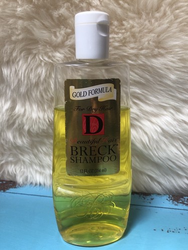 Vintage Breck Shampoo Gold Formula For Dry Hair 3/4 Full - Discontinued ...