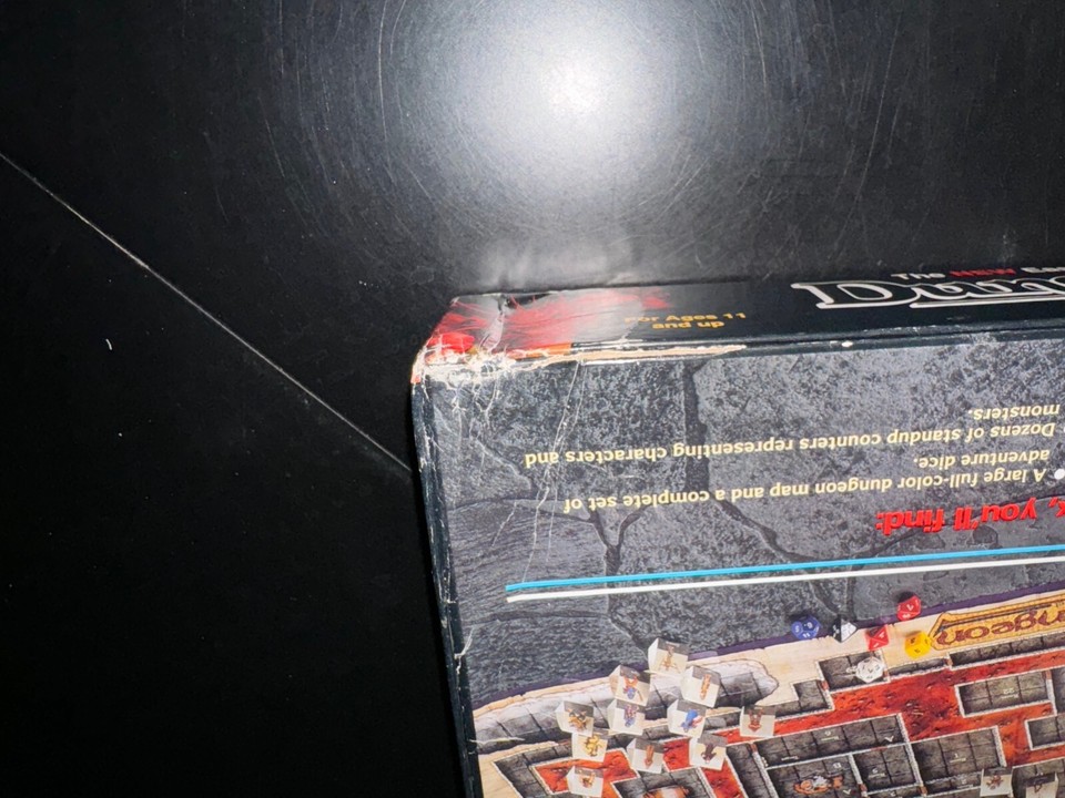 Dungeon & Dragons Game 1991 TSR 1070 board game near complete GD S3 | eBay