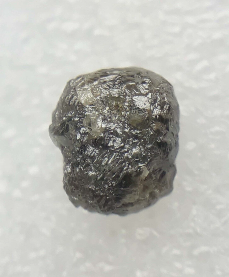 0.85 Ct Natural Black Diamond Rough Black Diamond Uncut Diamond Raw ...