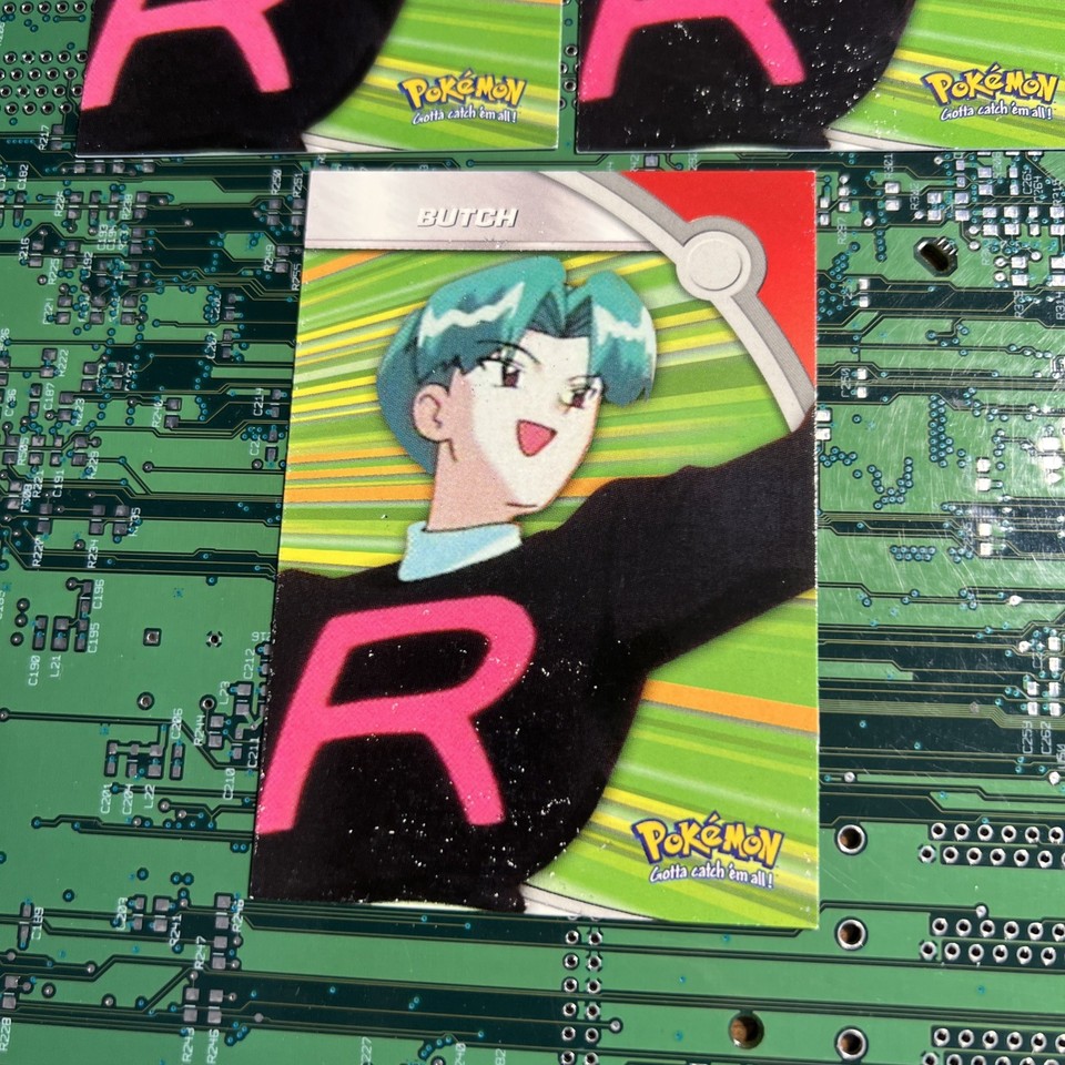 Butch HV10 Topps Pokemon Series 2 Heroes & Villains Card Blue Logo 3 | eBay