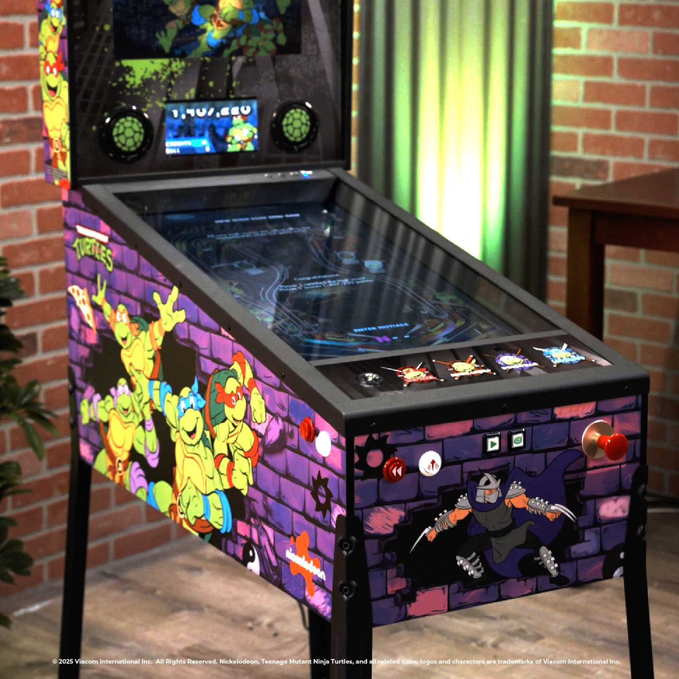 AtGames Legends Pinball TMNT Edition Arcade Machine w/ 3 Months ...