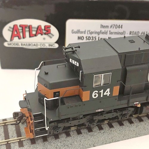 HO Atlas Master Series Gold #7044 SD-35 Low Nose Guilford Rail System ...