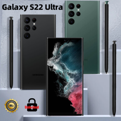 NEW UNLOCKED SAMSUNG GALAXY S22 ULTRA 5G SM-S908U ALL COLORS AND MEMORY ...