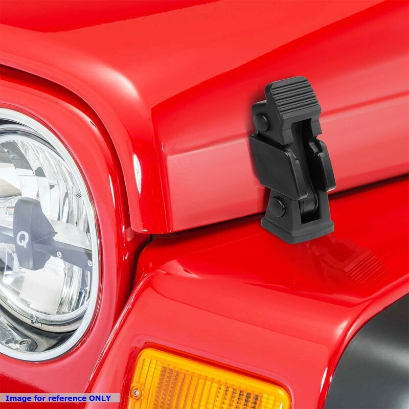 Matte Black Hold Down Buckle Hood Latch Lock Assembly For 97-06 Jeep ...