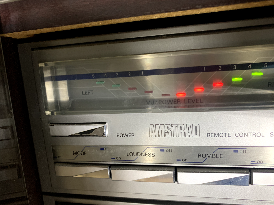 Vintage Amstrad TS-99 II Hi Fi Tower System Turntable Tuner Cassette ...