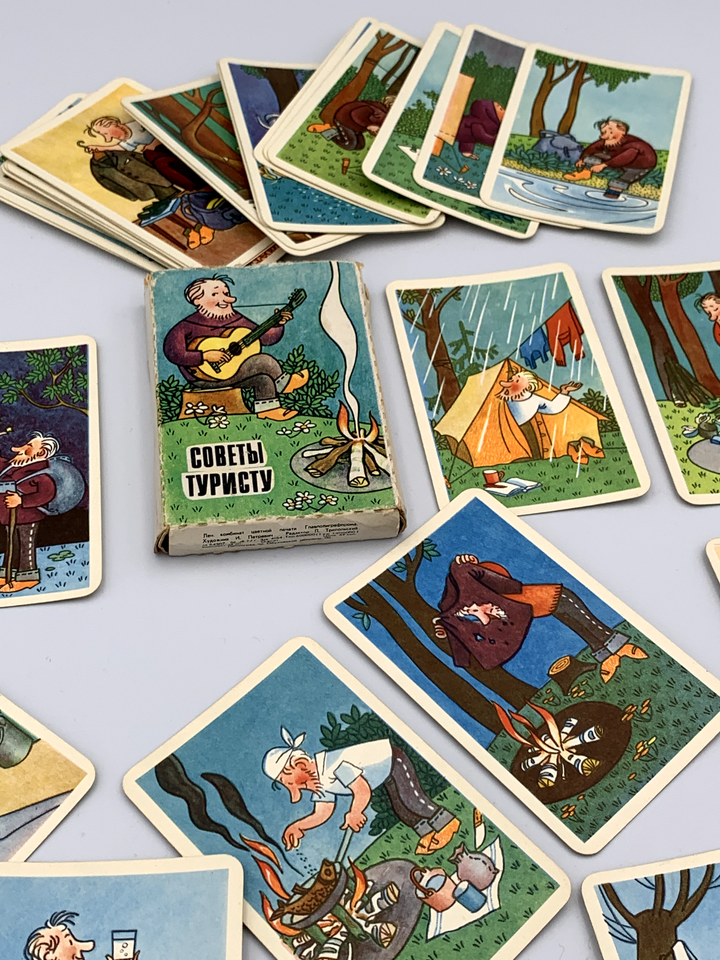 Rare Soviet Cards Tips for Tourist 32 pcs 1972 | eBay