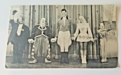 SUPER CIRCUS CAST with MARY HARTLINE, ABC TV, Chicago - Autographed | eBay