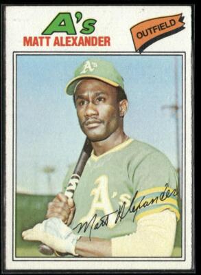 1977 Topps #644 Matt Alexander | eBay