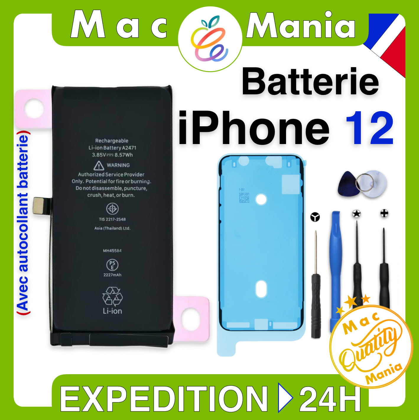 BATTERIE IPHONE INTERNE 5SC 6 6S 7 8 SE X XR XS 11 12 13 14 PRO PLUS ...