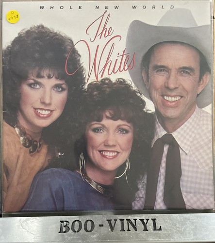 The Whites - Whole New World vinyl album record LP 1985 EX / EX ...