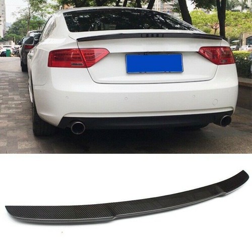 Carbon Fiber Car Rear Spoiler Trunk Wing For Audi A5 B9 4 Door 2018 ...