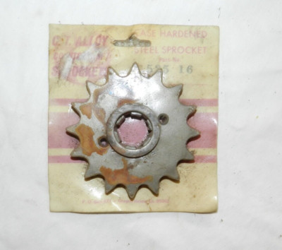 C.T. ALLOY COUNTERSHAFT Case Hardened Steel Front Sprocket #535-16 | eBay