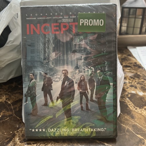 Inception (DVD, 2010) Promo Leonardo Dicaprio Nolan Film New and Sealed ...