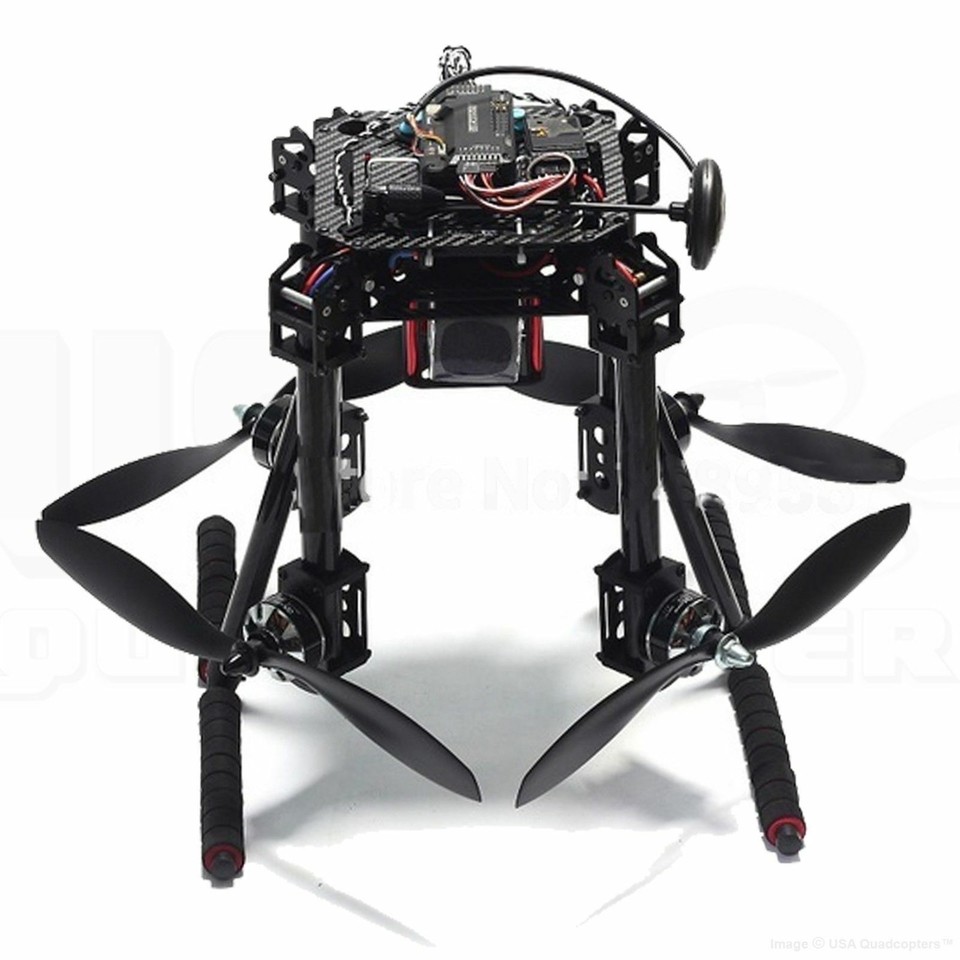 X550FQ 550mm Compact Folding Quadcopter Drone Frame Kit Full Carbon ...