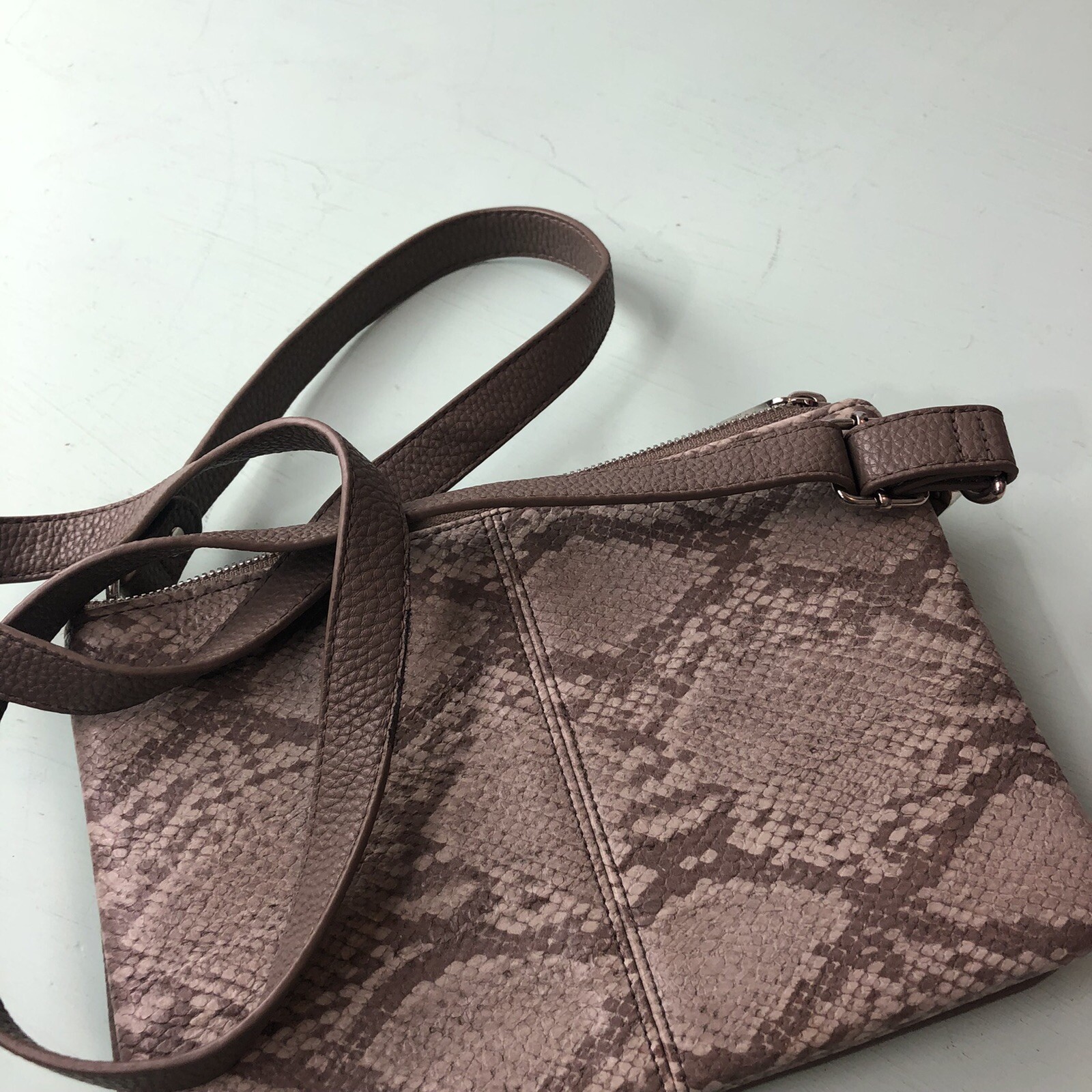 Jewell crossbody snakeskin faux purse | eBay
