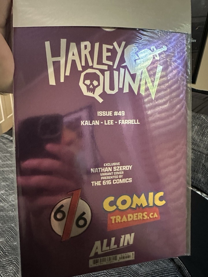 Harley Quinn #49 Nathan Szerdy Virgin Tattoo Foil Exclusive Variant | eBay