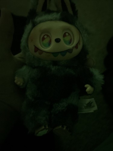 Labubu Big Into Energy Secret Rare Gray Fur Rainbow Eyes the Monsters ...
