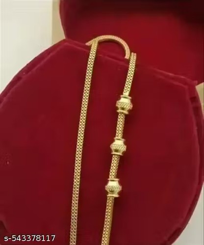 Traditional Indian Necklace MANGALSUTRA GOLD PLATED THALI CHAIN For ...