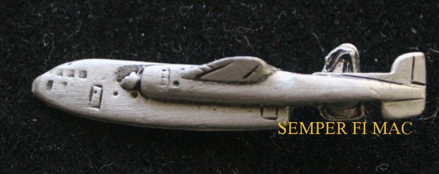 C-119 FLYING BOXCAR PEWTER HAT PIN CDF US AIR FORCE NAVY MARINES R4Q ...