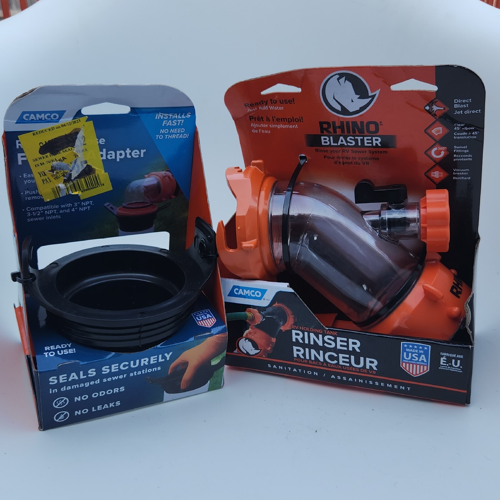 Camco 39082 Rhino Blaster Clear 45 Degree RV Holding Tank Rinser | eBay