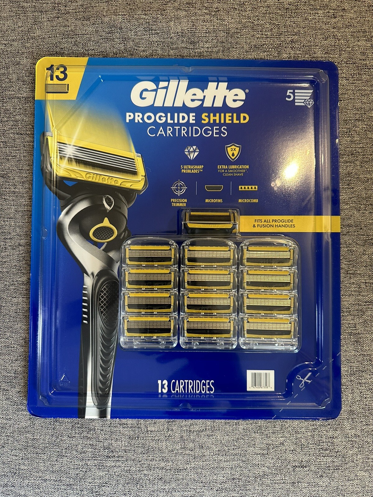 Gillette PROGLIDE SHIELD Blade Razor, 13 Cartridges | eBay
