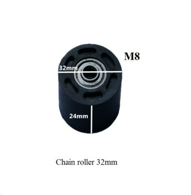 32 MM Motorcycle Dirt Bike Chain Roller M8 for Husqvarna TE450 2003 ...
