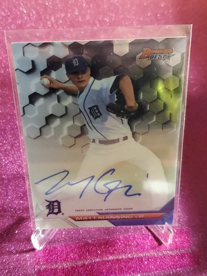 2016 Bowmans Best Matt Manning Auto #B16-MMA Detroit Tigers | eBay