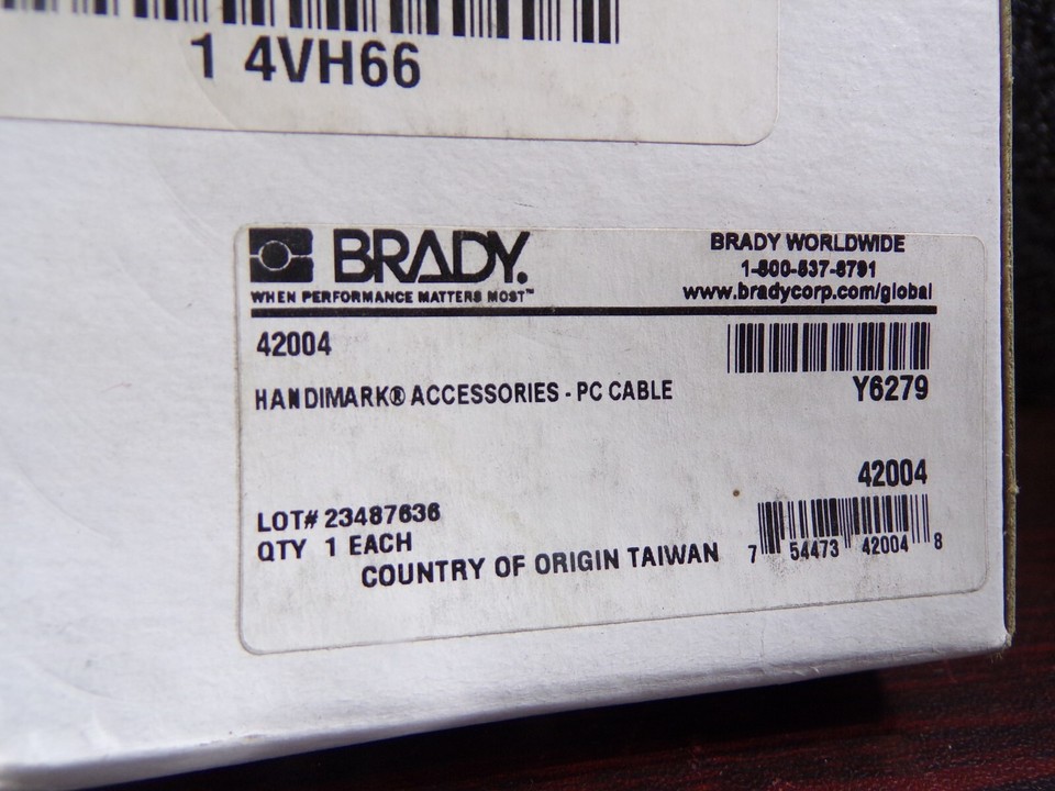 BRADY HandiMark Printer Cable 42004 (G) | eBay