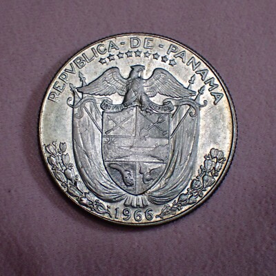 1966 Panama Medio Balboa Coin | eBay