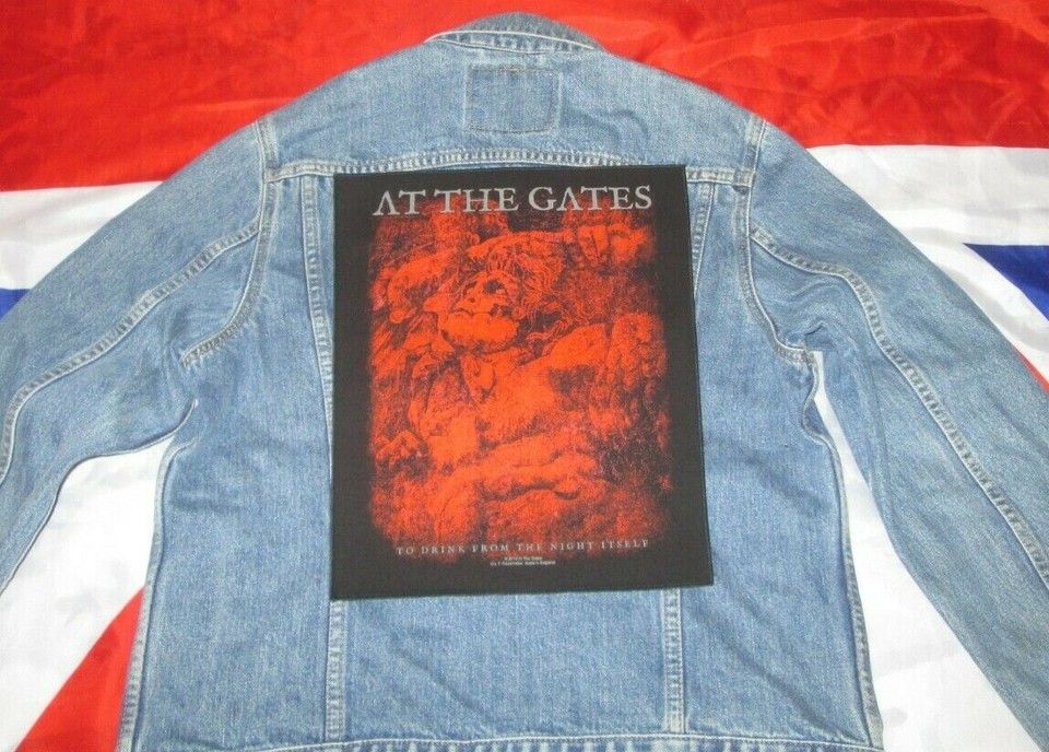 At The Gates Patch To Drink From The Night Itself Backpatch | eBay UK