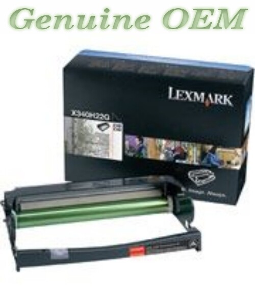 X340H22G Original OEM Lexmark X340 Photoconductor Drum, Black Genuine ...