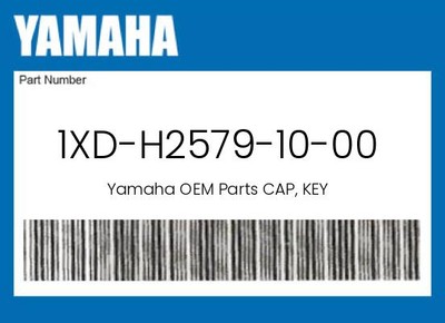 Yamaha Genuine Cap, Key - 1Xd-H2579-10-00 | eBay
