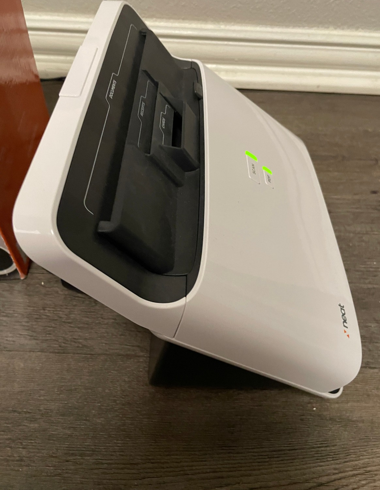 Neat Desk Pass-Through Scanner Home Office with paper pad & roller ...