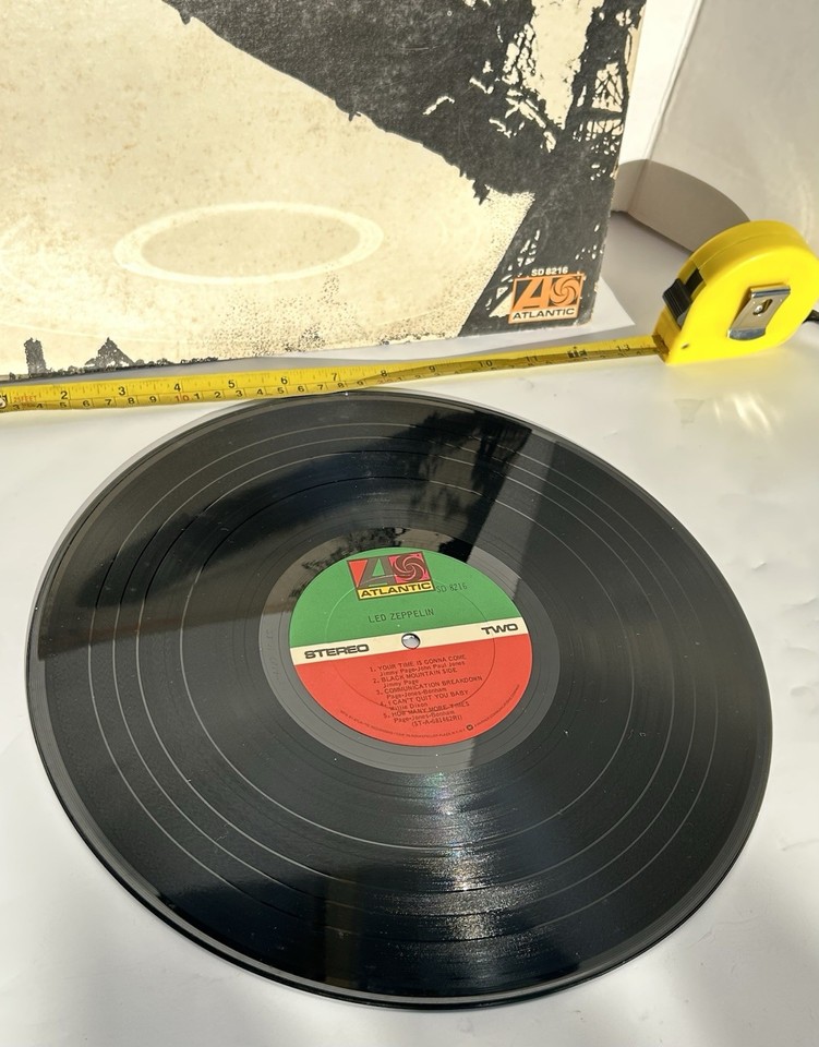 Led Zeppelin 🔥 1969 Self Titled Original Pressing / Rare Vinyl - No ...