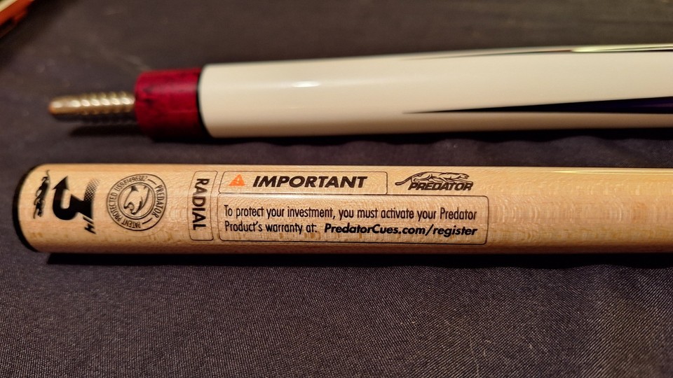 Predator LE Roadline Pool Cue W/ Predator 314-3 Shaft | eBay