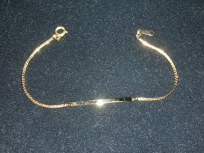 12 Pack of Ladies 7 inch Gold Tone Bracelets Anson Mfg | eBay