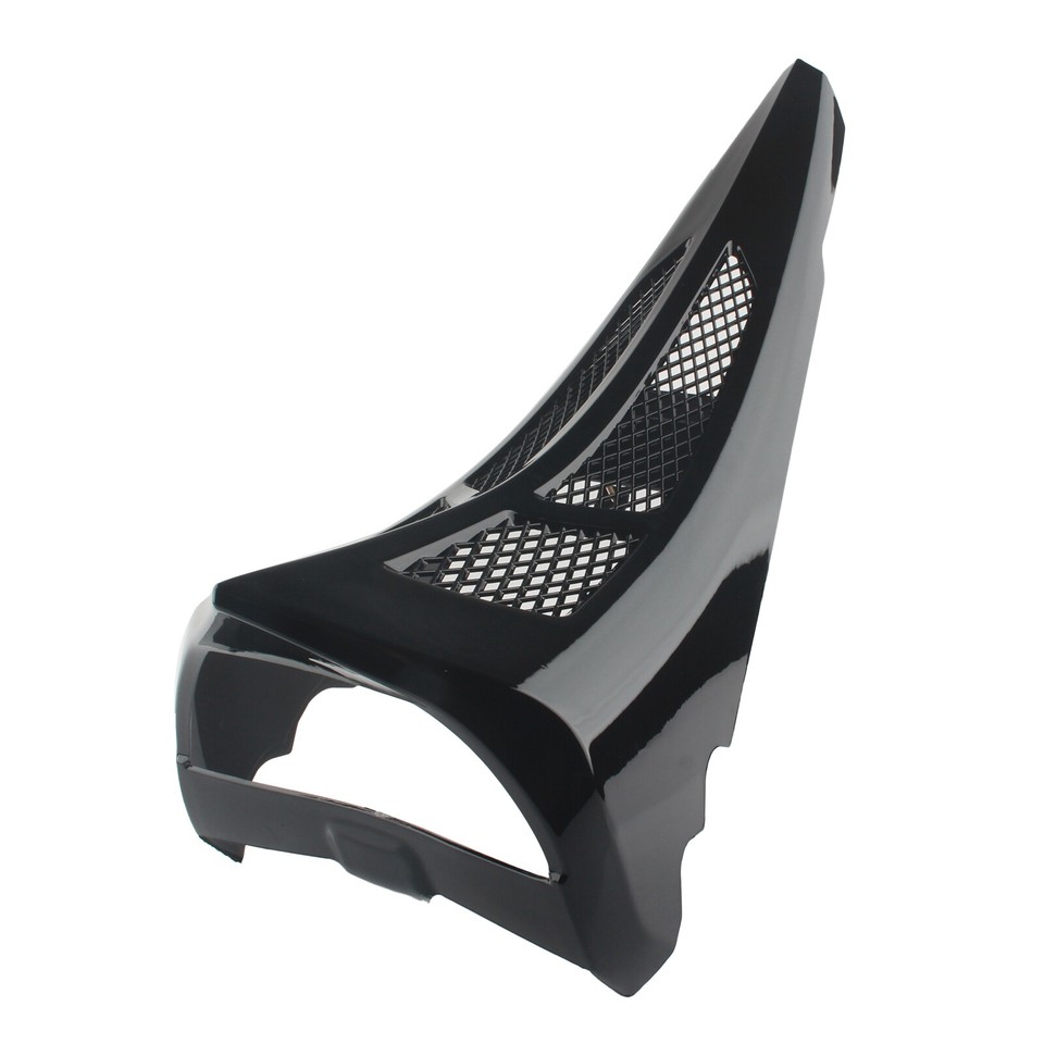 ABS Gloss Black Tall Chin Spoiler Scoop Fits For Harley 14-23 Road ...
