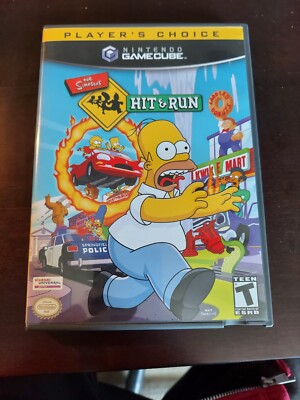 The Simpsons Hit and Run Player's Choice (Nintendo GameCube, 2003) CIB ...