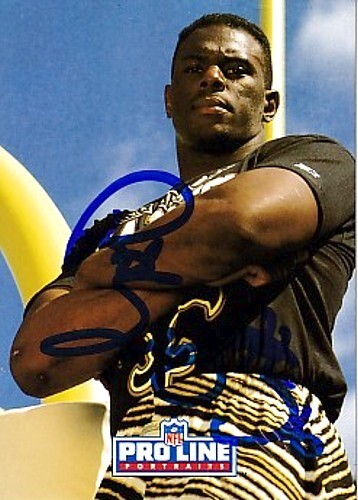 Pat Swilling signed Saints 1991 Pro Line National Convention NSCC promo ...