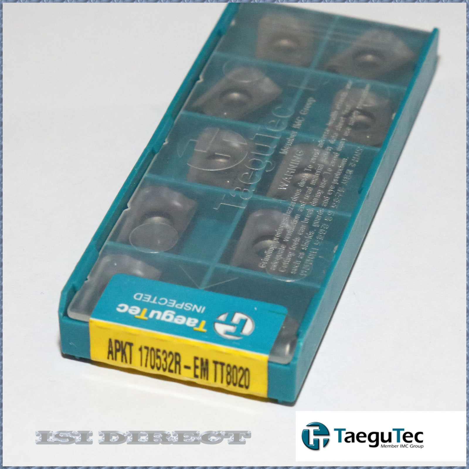 APKT 170532R EM TT8020 TAEGUTEC *** 10 INSERTS *** FACTORY PACK *** | eBay