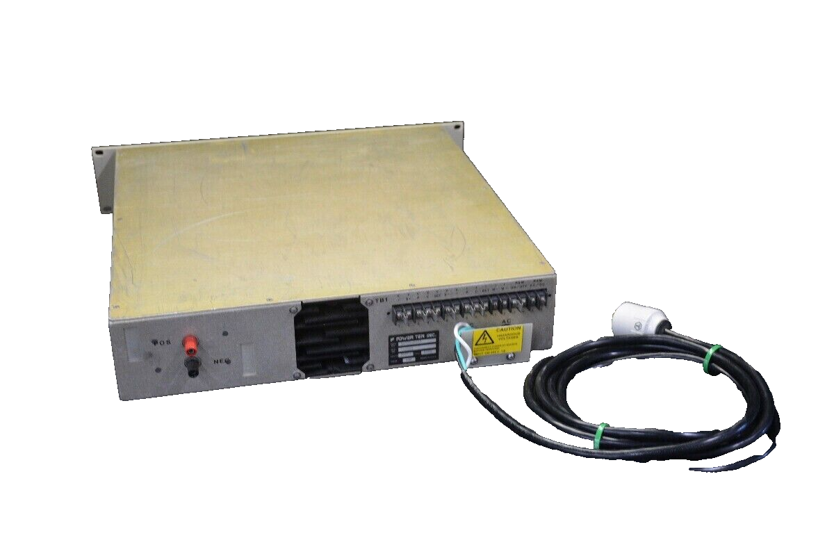 POWER TEN 3400D-6003 DC POWER SUPPLY 0-600V/0-3A SHIPS SAME BUSINESS ...