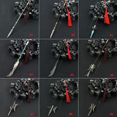 1/12 Chinese Halberd Ancient Sword Spear For Warrior 6'' Action Figure ...