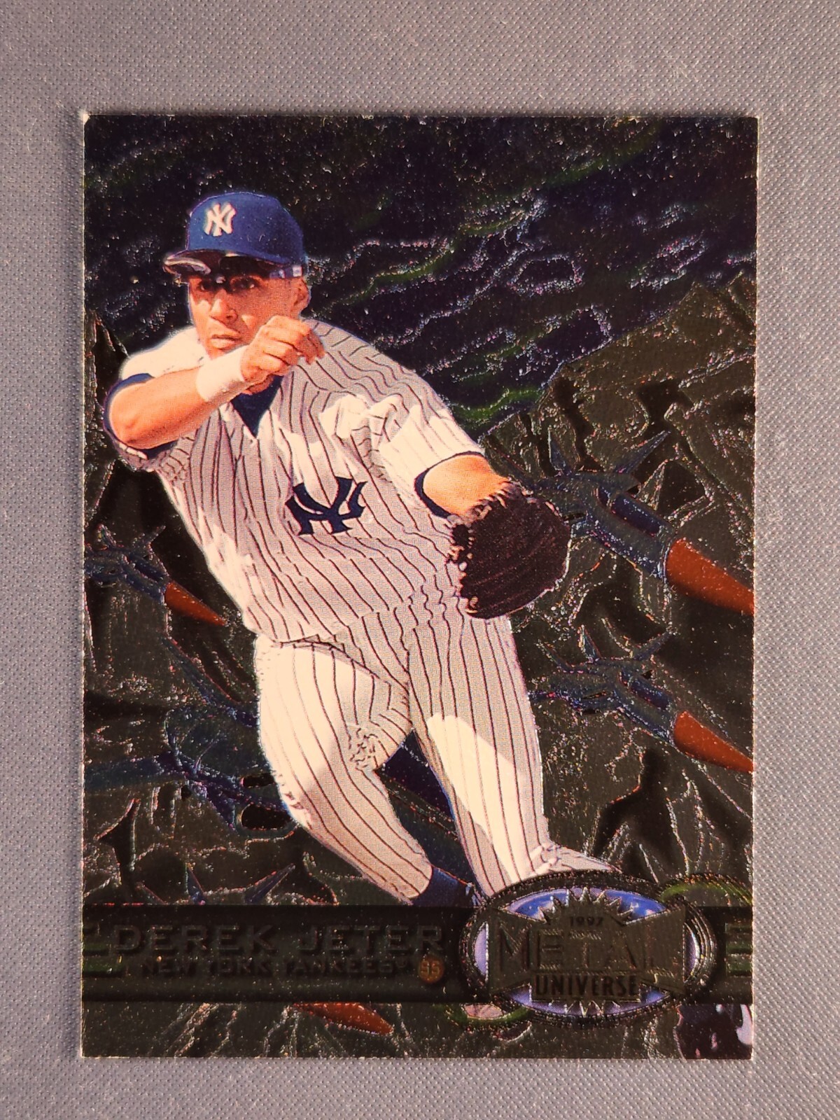 1997 Fleer Metal Universe #118 Derek Jeter Yankees | eBay