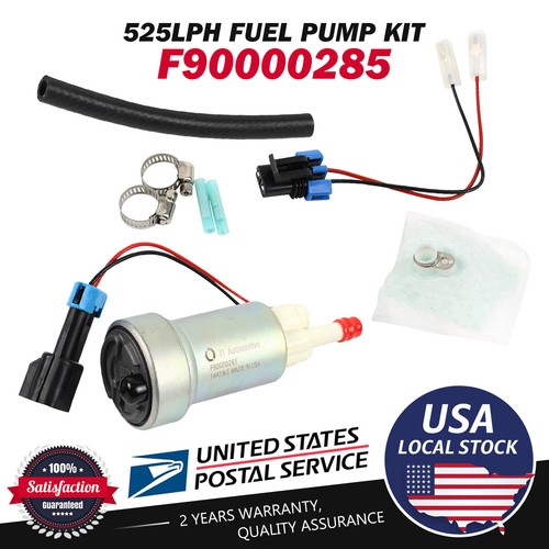 Fuel Pum & Kit E85 Comp Replace Walbro Ti Automotive F90000285 525lph ...