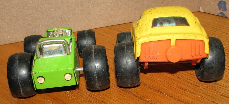 Vintage 1970's Buddy L Boss Bug Superbug Yellow Dune Buggy Green Hot ...