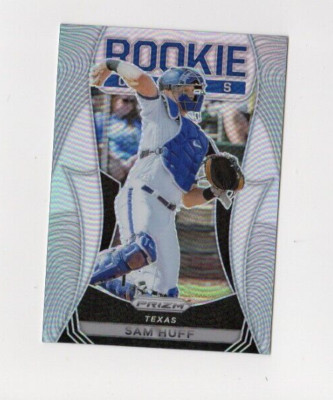 2021 Prizm Baseball Sam Huff #RC22 Silver Rookie Class Texas Rangers | eBay