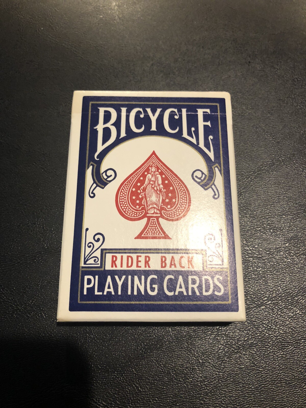 Bicycle Playing Cards Rider Back Blue Deck Brand New Factory Sealed H25 ...