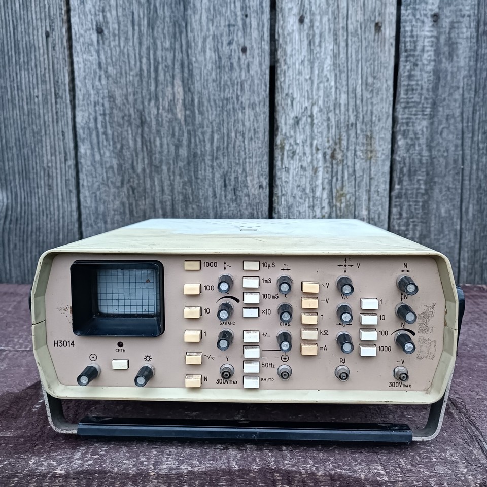 Soviet vintage oscilloscope H 3014 50 Mhz HAM Radio USSR Works! | eBay
